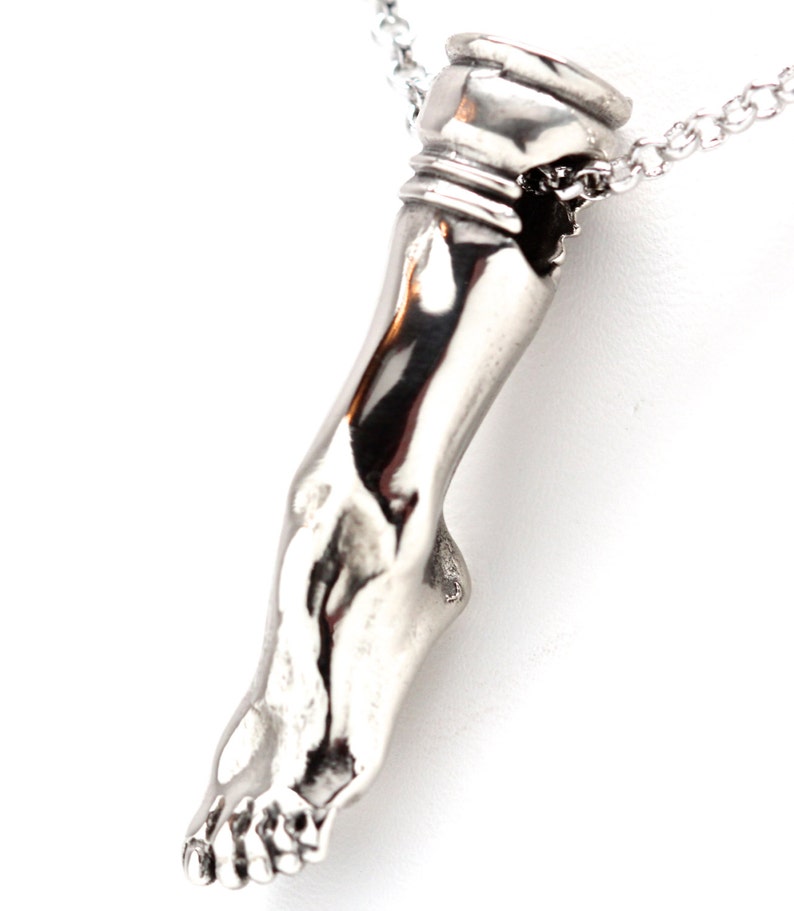 The Left Foot Necklace Blue Bayer Design NYC - Etsy