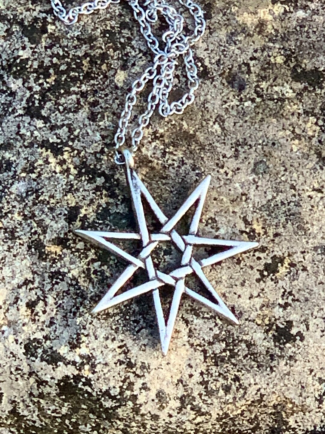 Big Faery Star Carved and Cast in NYC Solid Pewter - Etsy