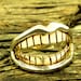 Smiley Teeth Ring Sterling Silver Made in NYC - Etsy