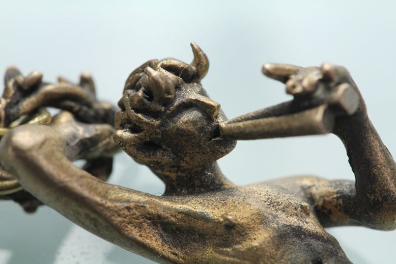 Pan Necklace in Solid Bronze Made in NYC - Etsy