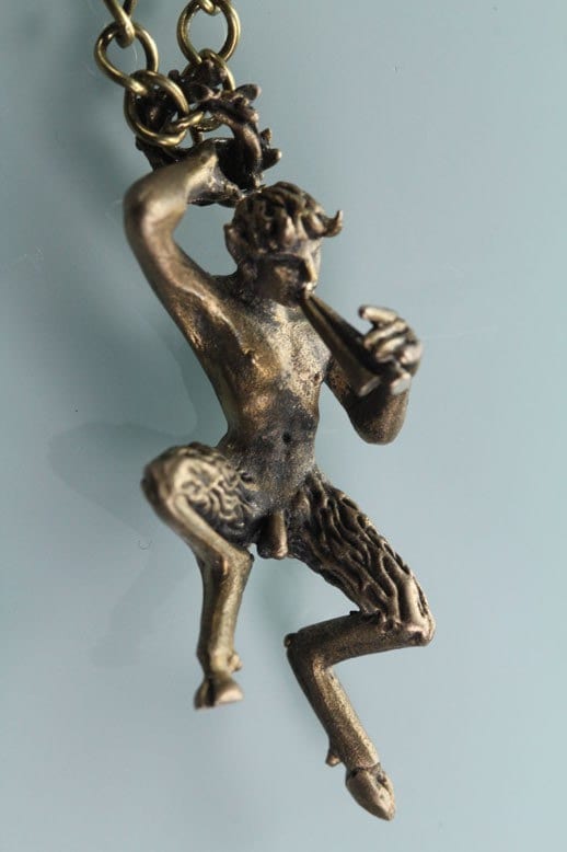 Pan Necklace in Solid Bronze Made in NYC - Etsy