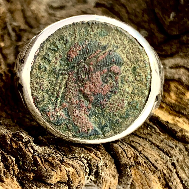 Roman Art Ring - Etsy
