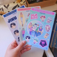 Holographic KPDH Stickers - Etsy