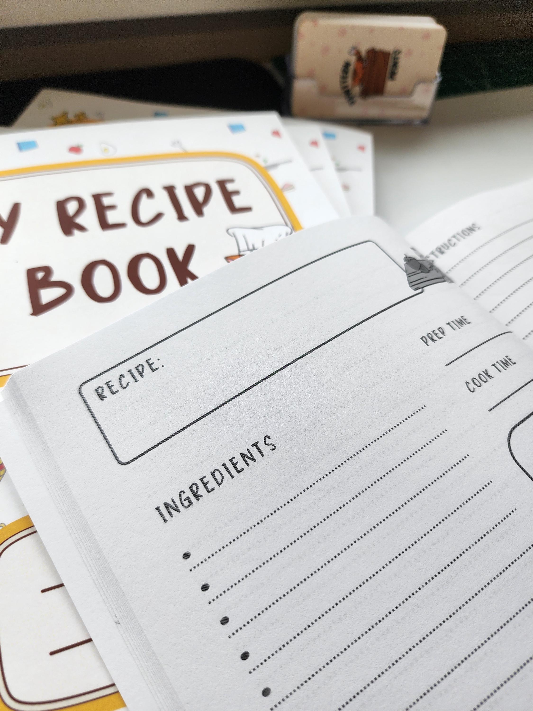 Cat-themed Recipe Book | Kawaii Cook Book | Gifting | Pet Lover | Meal ...
