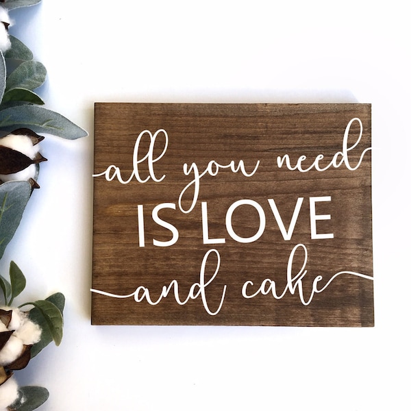 Wedding Cake Sign - Etsy