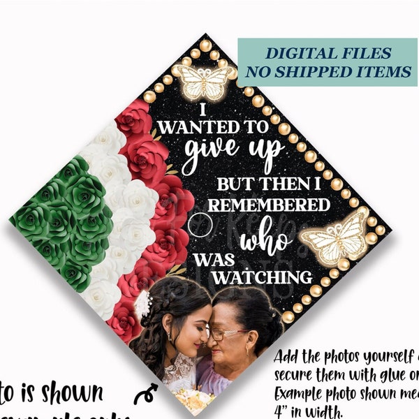 I almost gave up but i remembered who was watching grad cap - Etsy België
