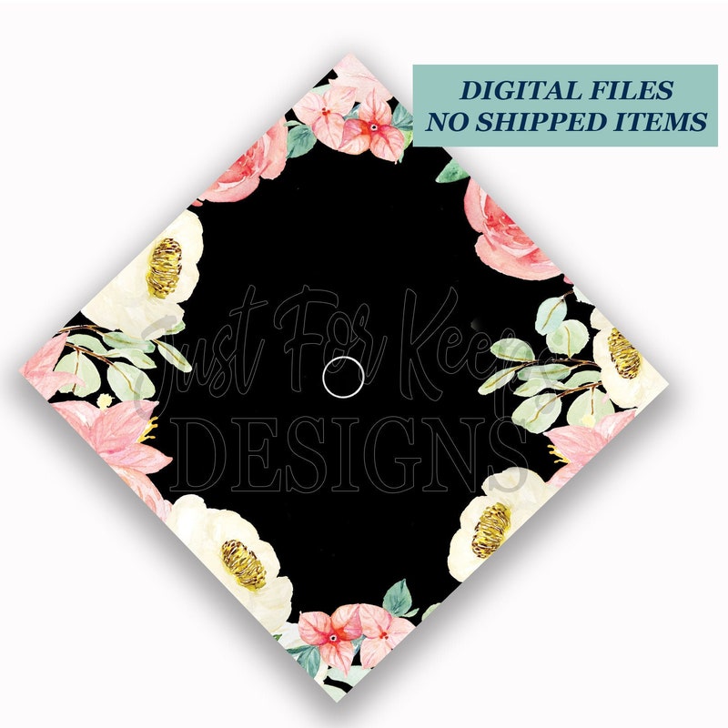 Floral Grad Cap - Etsy