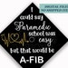 Printable Grad Cap Topper, DIY Graduation Cap Topper, Paramedic Grad ...