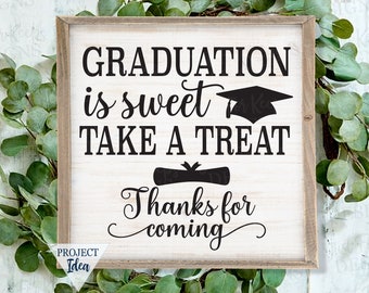 Graduation Sweet Treat Sign - Etsy