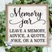 Graduation Memory Jar Printable 8x10 PDF DIY Sign Wishes - Etsy