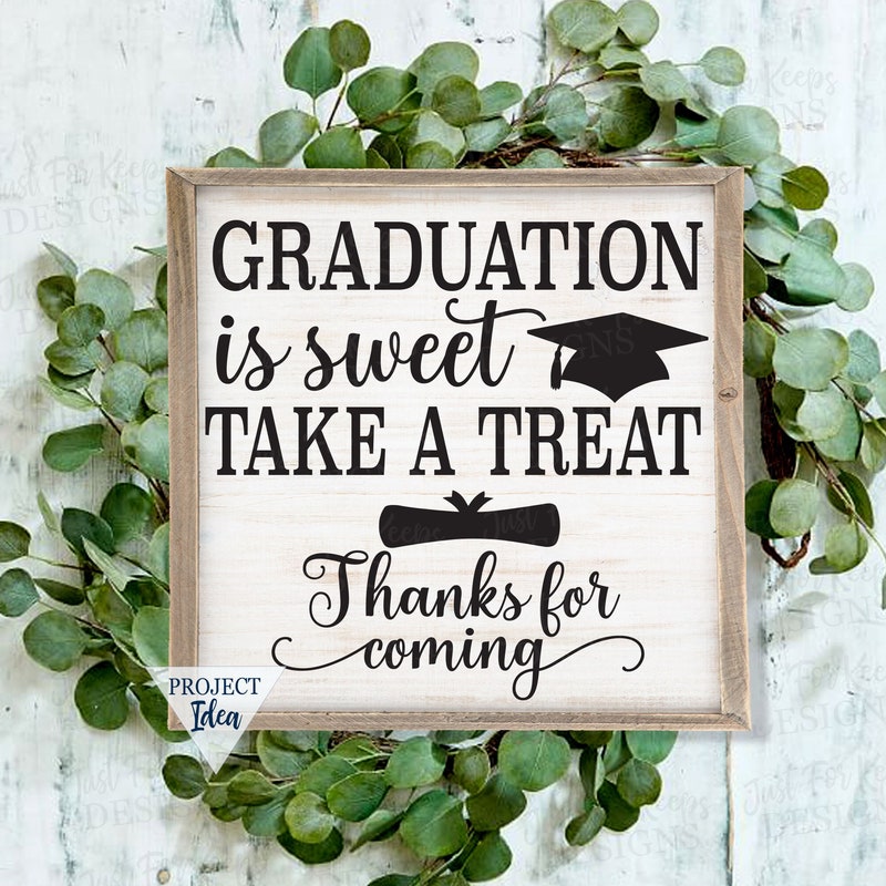 Graduation Sign Svg - Etsy