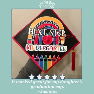 Printable Grad Cap Topper, DIY Graduation Cap Topper, Pre-k Grad ...