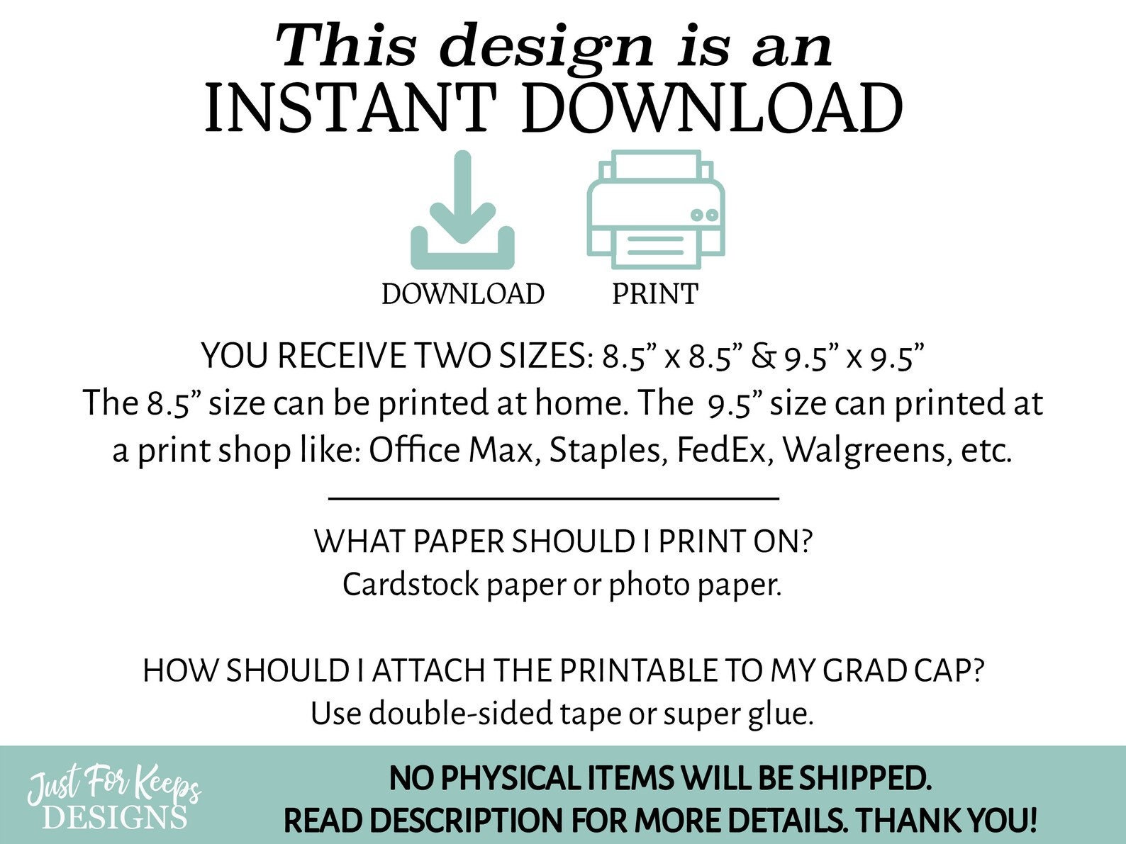 Printable Grad Cap Topper, DIY Graduation Cap Topper, for With God ...