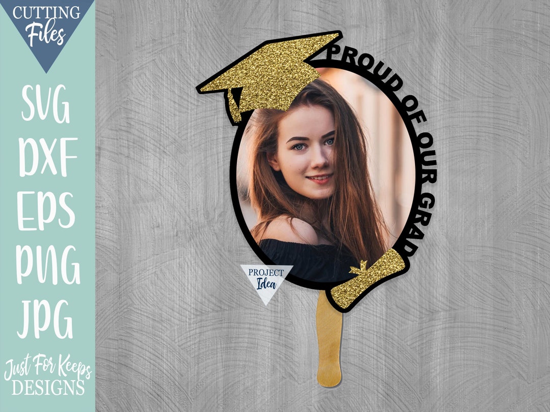 Graduation Fan SVG Graduation Centerpiece SVG DIY Graduation - Etsy
