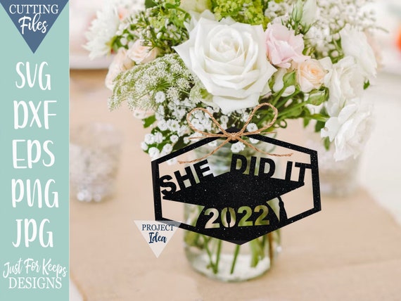 Class of 2022 Tag SVG DIY Mason Jar Tag Svg 2022 SVG - Etsy