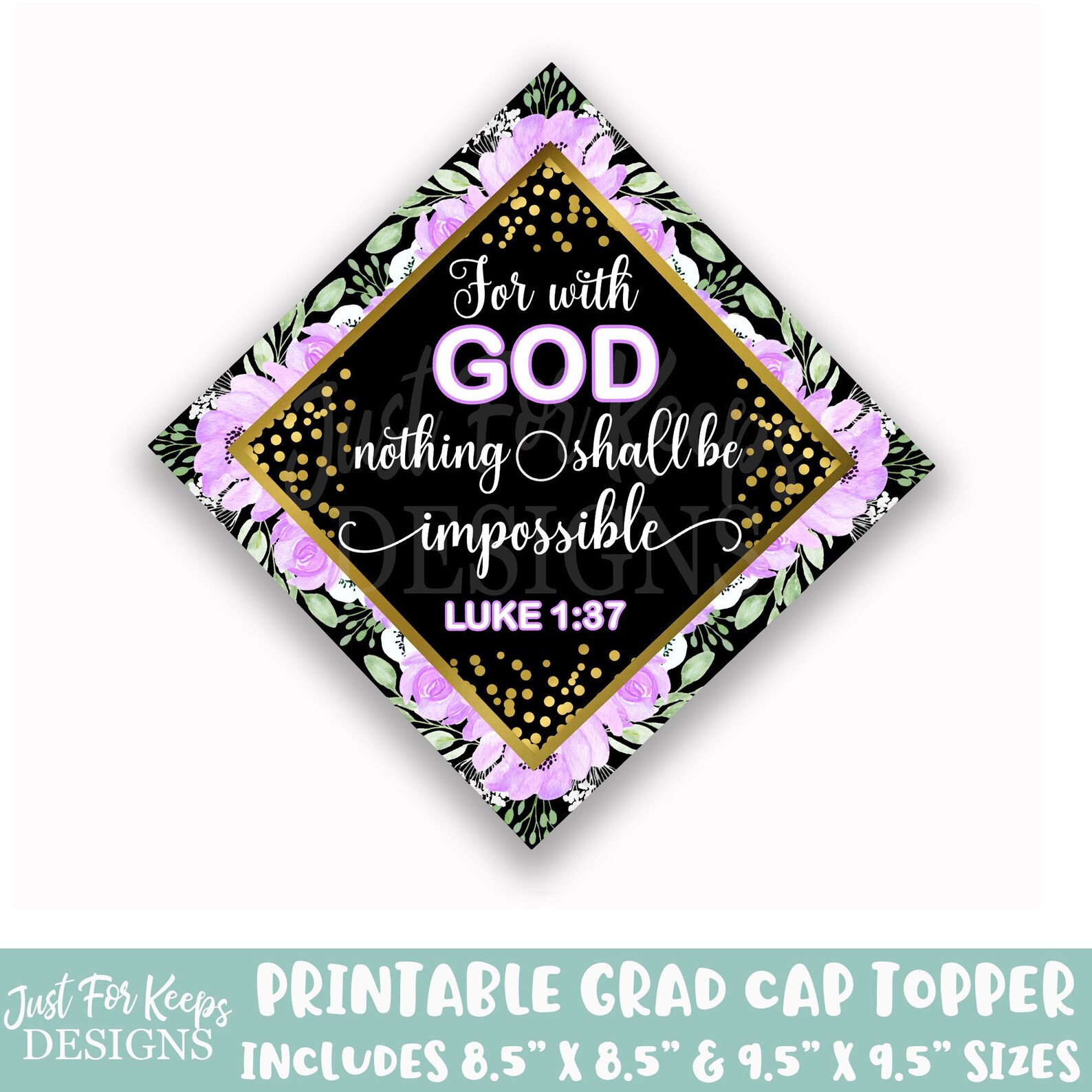 Printable Grad Cap Topper DIY Graduation Cap Topper for With - Etsy
