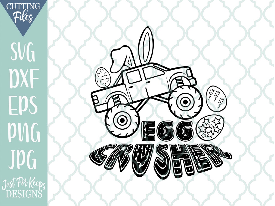 Easter Coloring SVG Easter Egg Svg Easter Shirt Svg Monster - Etsy