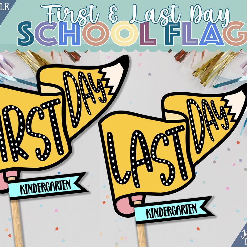 School Pennant - Etsy