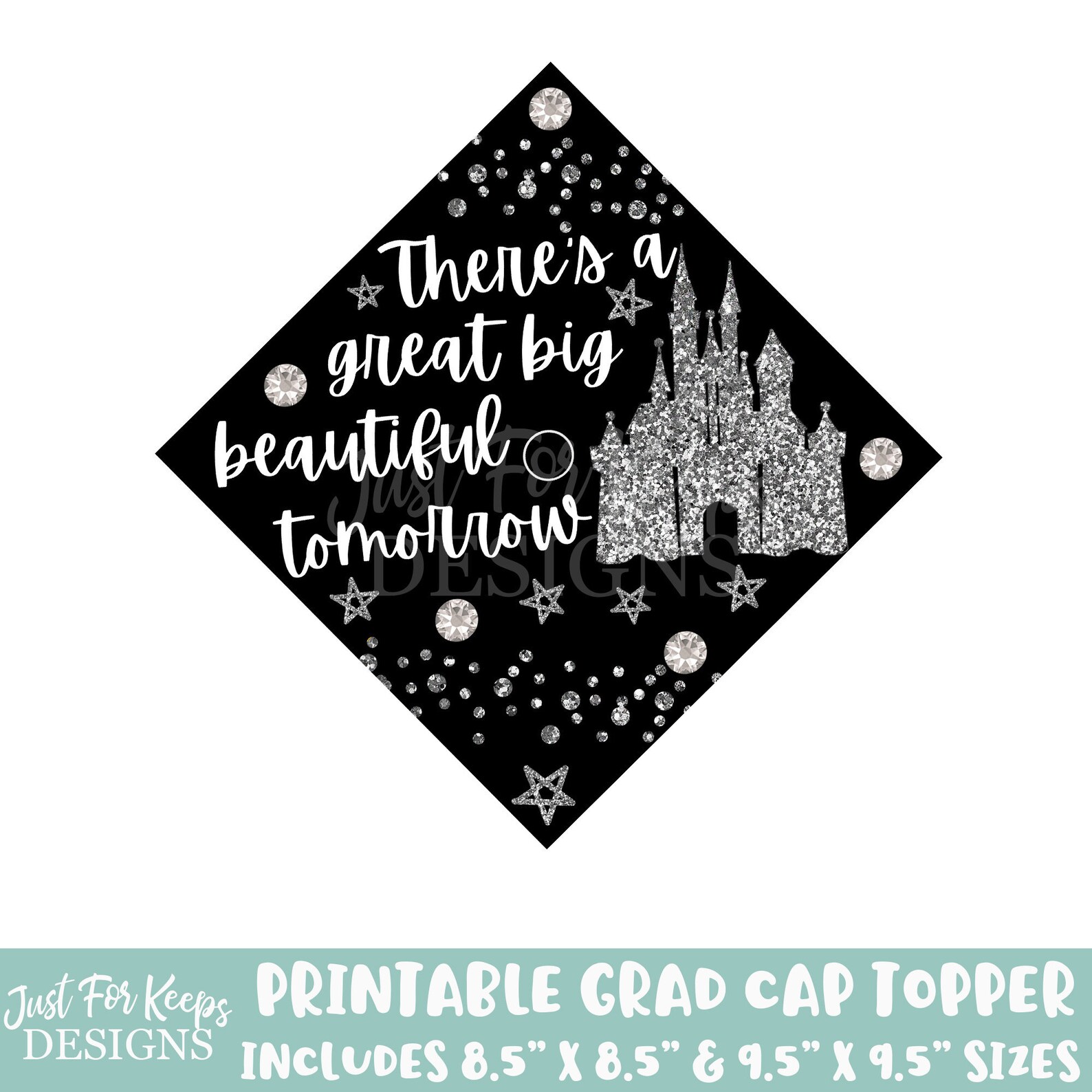Printable Grad Cap Topper DIY Graduation Cap Topper Theres | Etsy