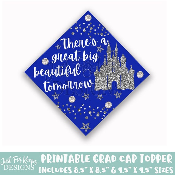 Printable Grad Cap Topper DIY Graduation Cap Topper Theres | Etsy