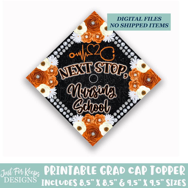 Printable Grad Cap Topper DIY Graduation Cap Topper Next - Etsy