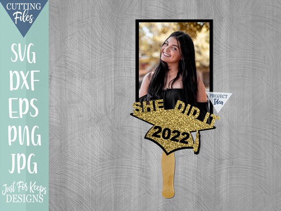 Graduation Fan SVG Graduation Centerpiece SVG DIY Graduation - Etsy