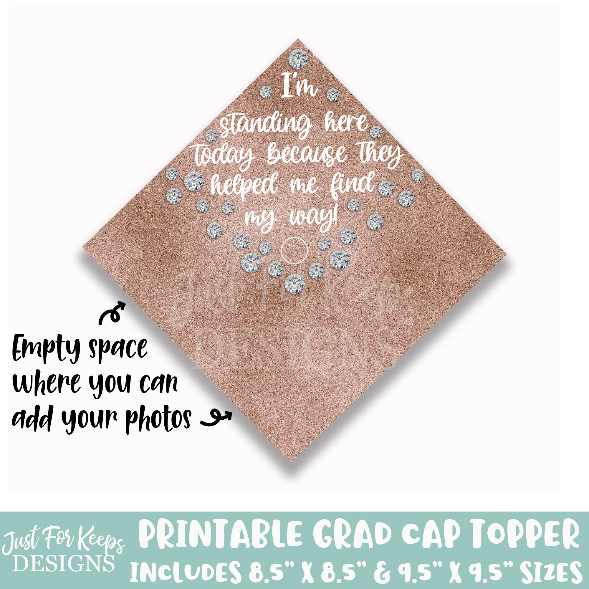 Printable Grad Cap Topper DIY Photo Grad Cap Topper I'm - Etsy UK