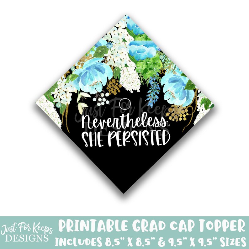 Printable Grad Cap Topper DIY Graduation Cap Topper | Etsy