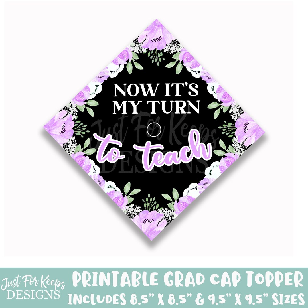 Printable Grad Cap Topper DIY Graduation Cap Topper Now - Etsy