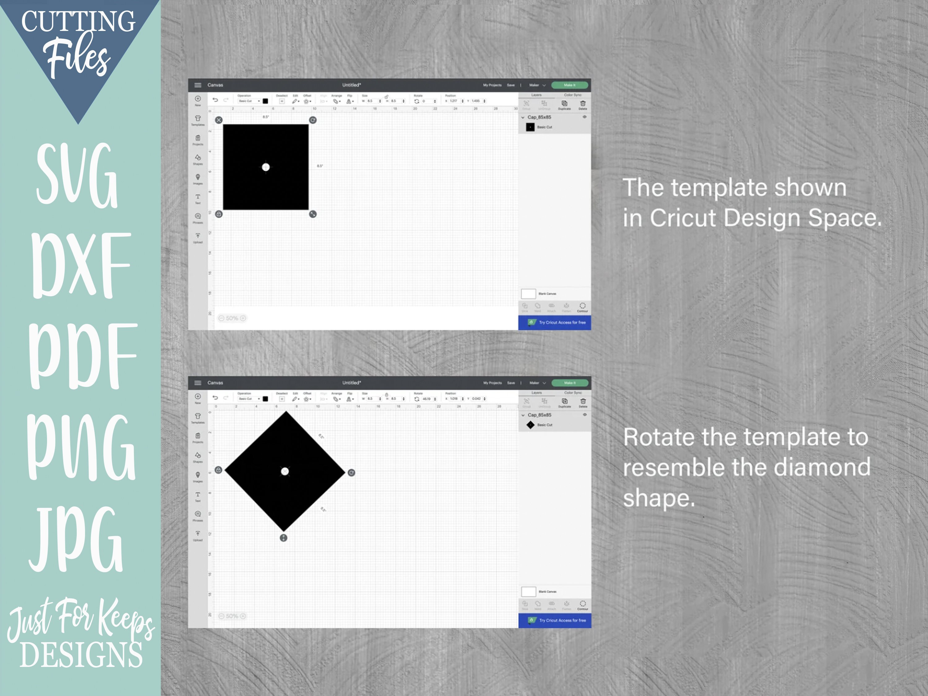 Graduation Cap SVG Grad Cap Template DIY Graduation Cap - Etsy