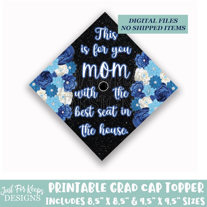 Printable Grad Cap Topper DIY Graduation Cap Topper This is - Etsy