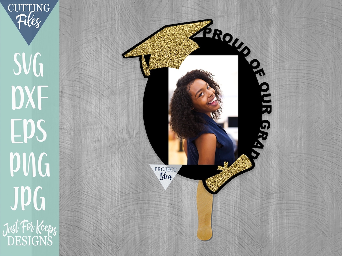 Graduation Fan SVG Graduation Centerpiece SVG DIY Graduation - Etsy