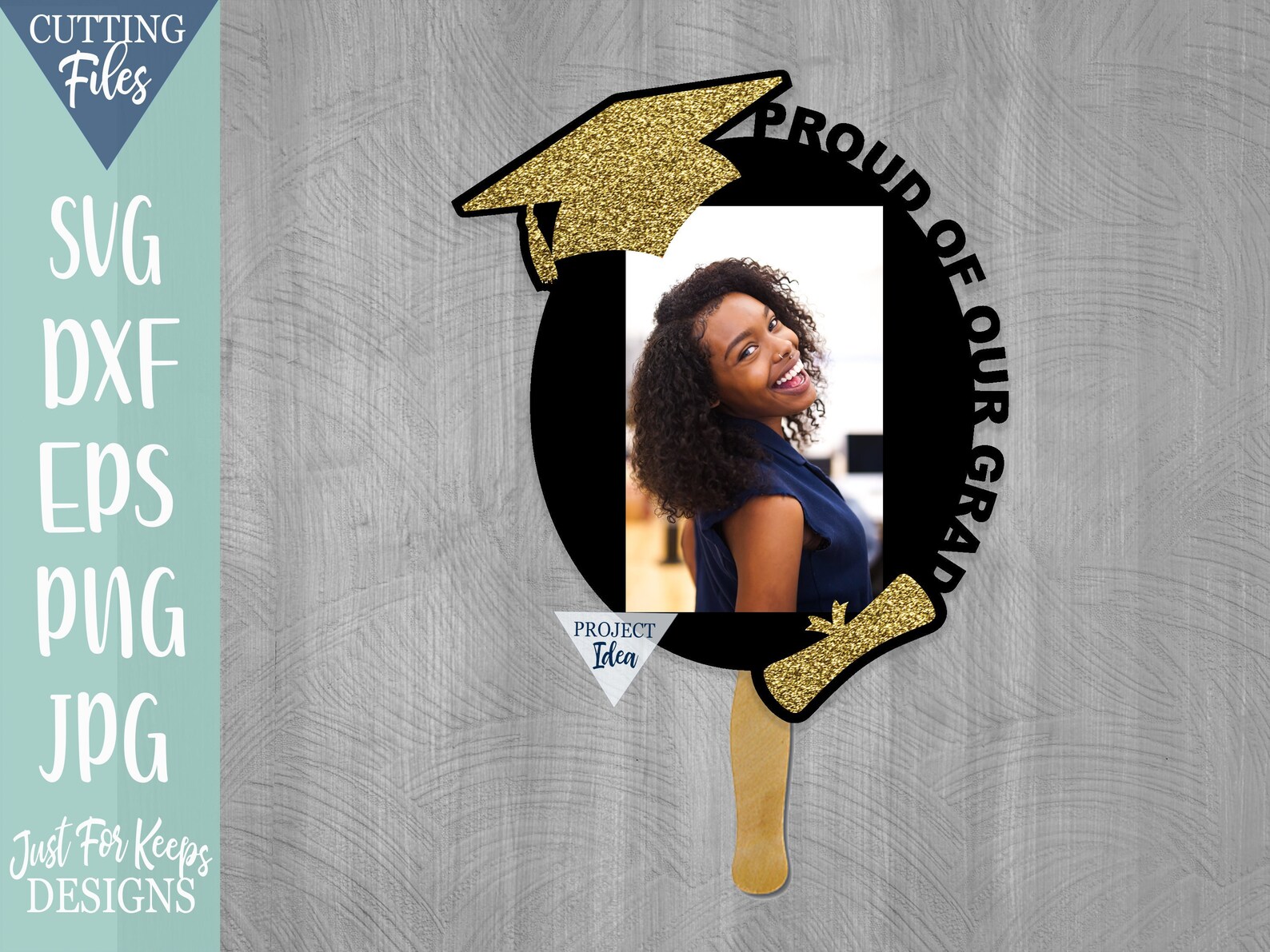 Graduation Fan SVG Graduation Centerpiece SVG DIY Graduation - Etsy