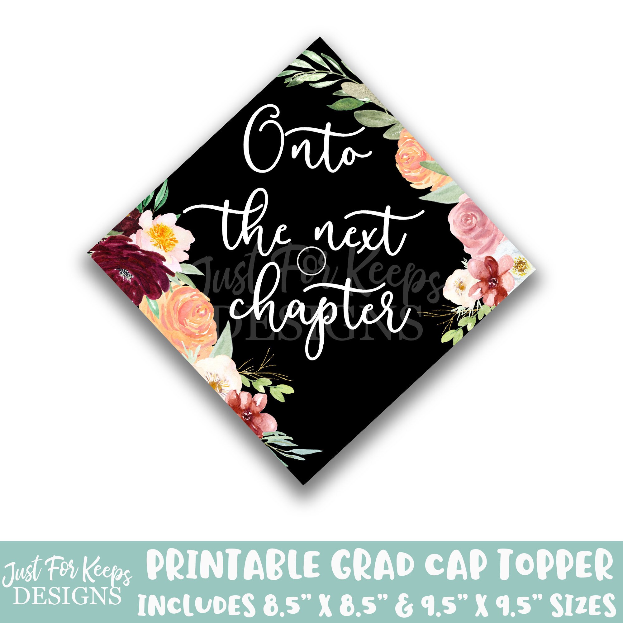 Printable Grad Cap Topper DIY Graduation Cap Topper Onto the - Etsy Canada