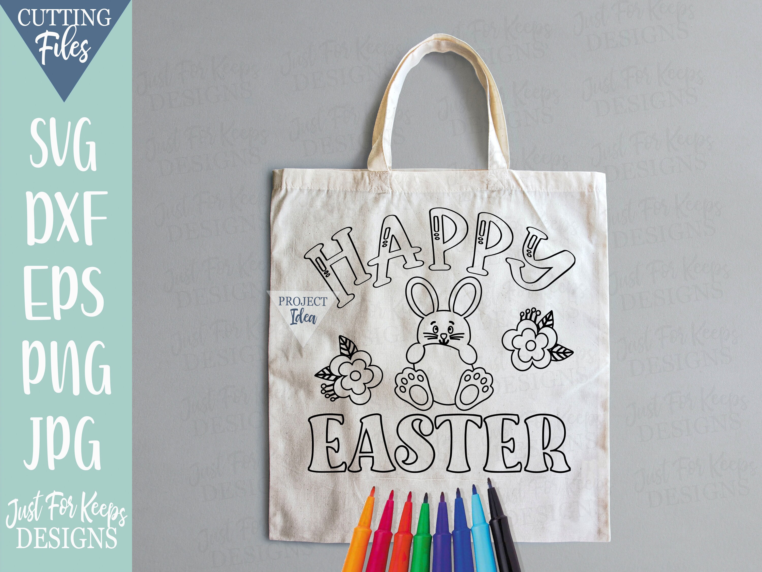 Easter Coloring SVG Easter Bunny Svg Easter Shirt Svg Bunny | Etsy