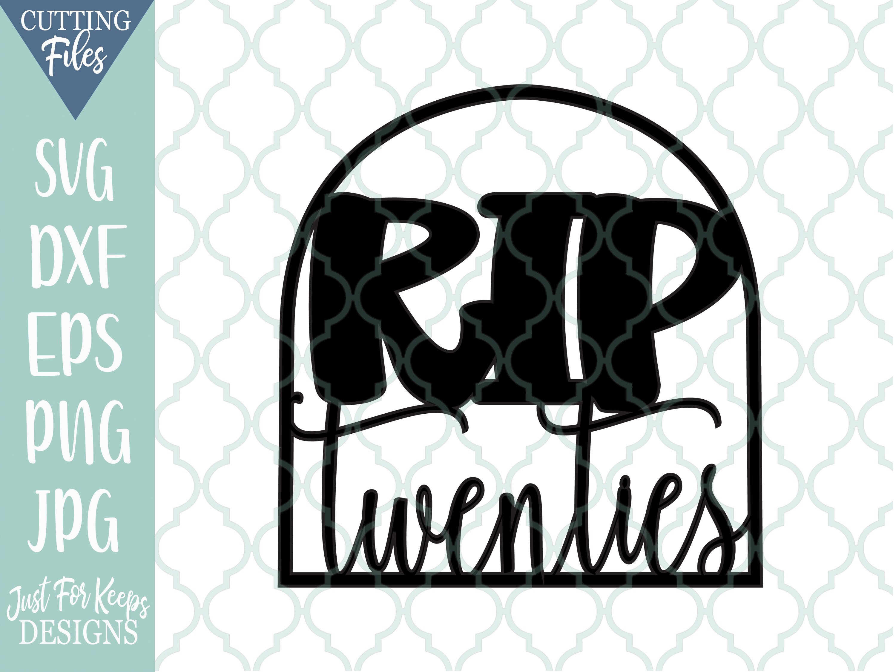RIP Twenties Cake Topper SVG Boho Arch Cake Topper DIY 30th - Etsy UK