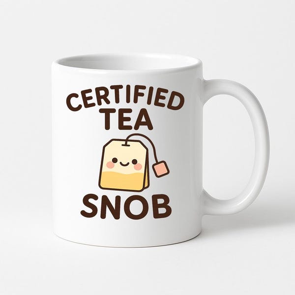 Tea Snob - Etsy