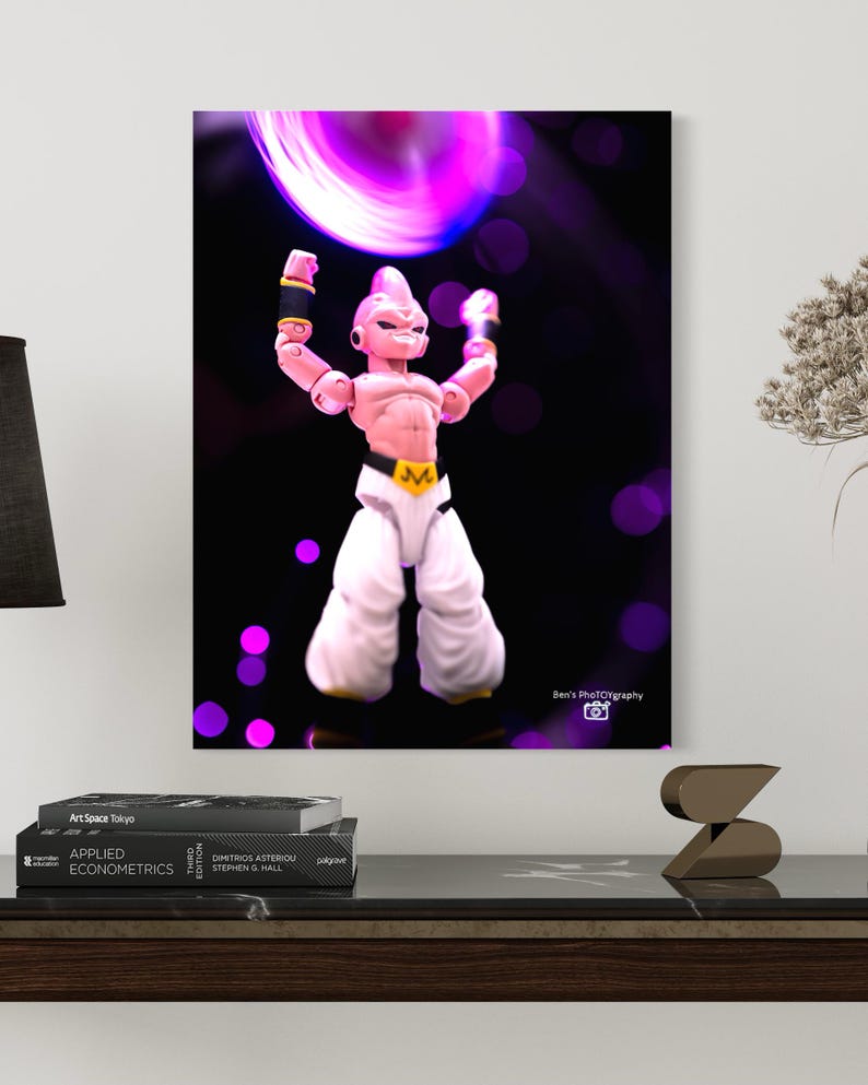 Majin Buu Dragon Ball Z – Poster Photo Light Painting ...