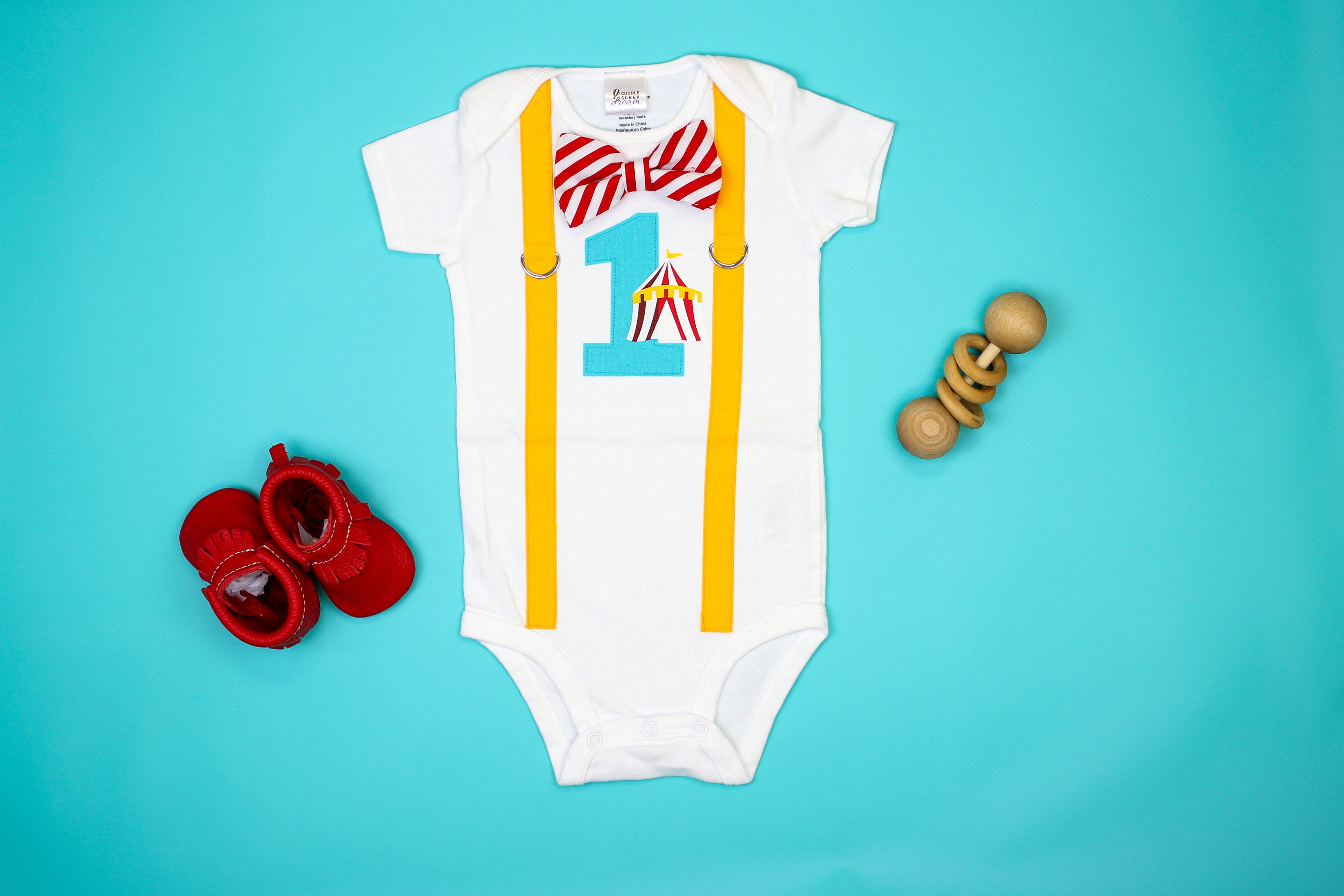 Personalized Circus 1st Birthday Outfit Boy. Baby Boy First | Etsy