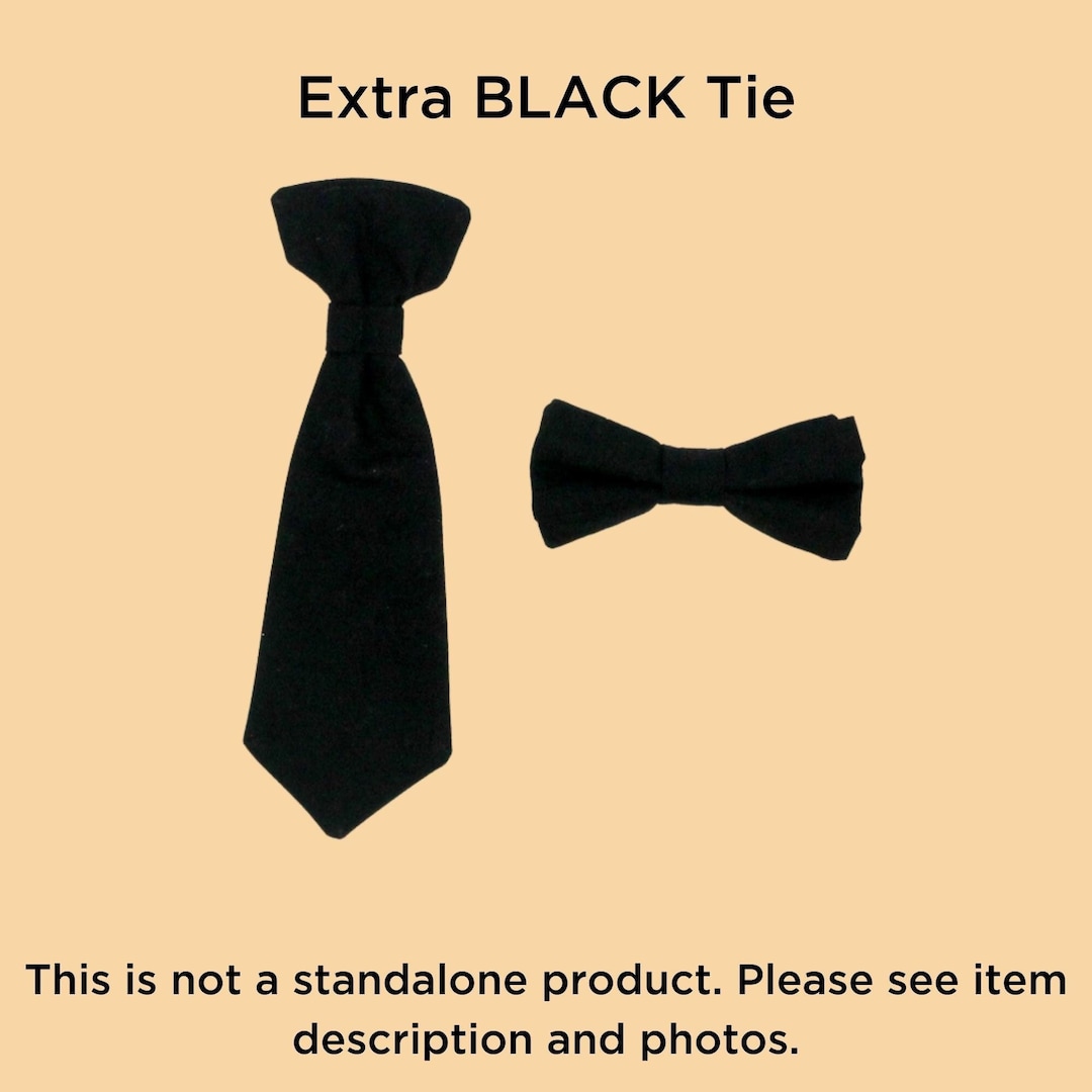 Extra SOLID BLACK Baby Tie. Cuddle Sleep Dream Snap on Tie, Not a ...