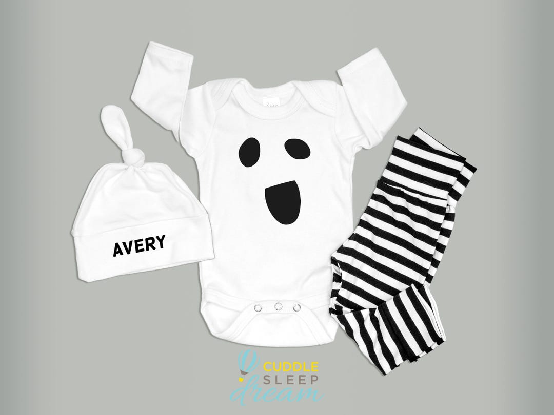 Baby Ghost Costume. Newborn Halloween Outfit. Baby Boy or Baby Girl ...