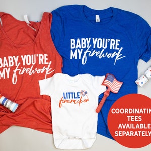 Little Firecracker Bodysuit. Baby 4th of July Outfit. Bodysuit. July ...