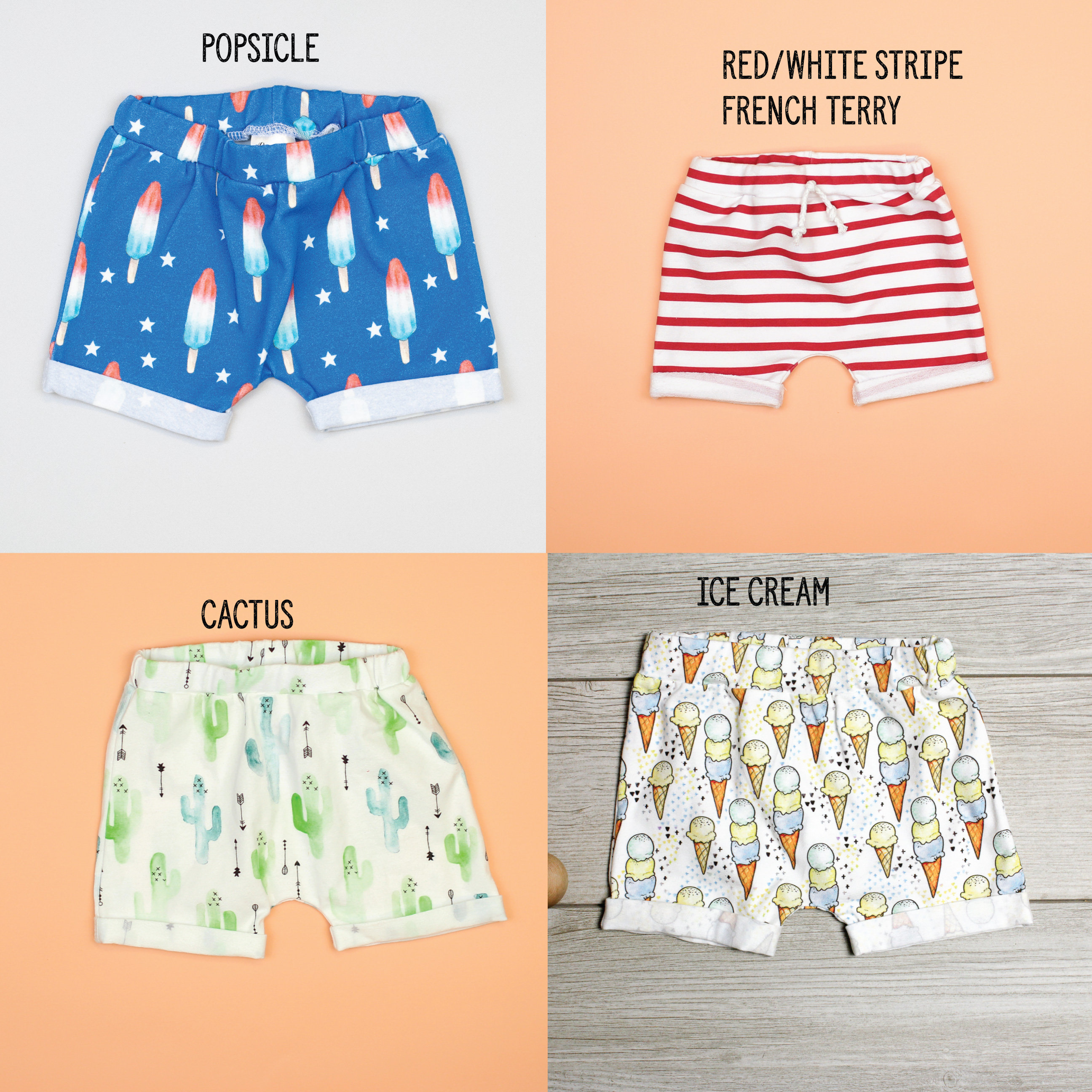 Baby Boy Shorts Toddler Boy Shorts Summer Clothes Shorties | Etsy