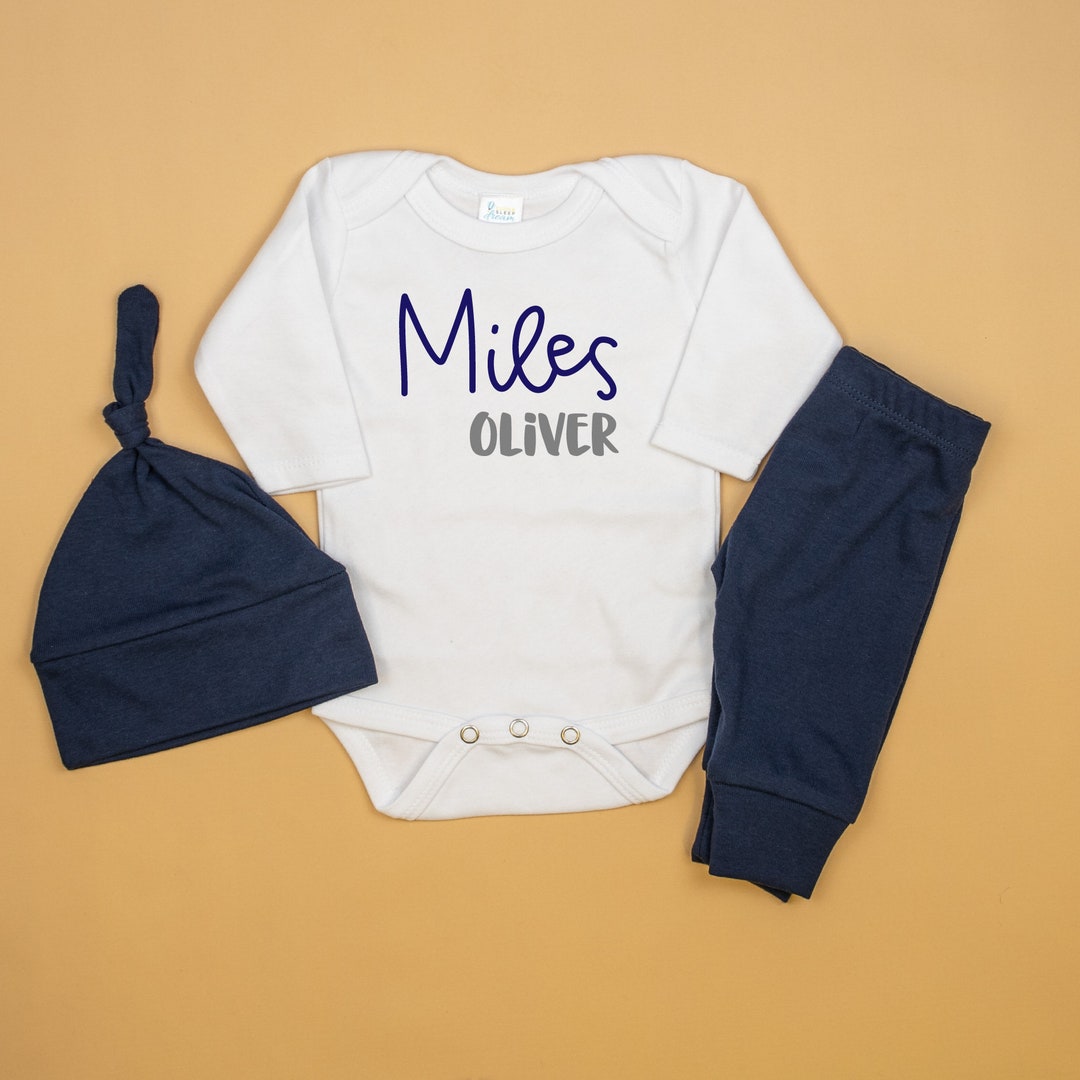 Baby Boy Coming Home Outfit. Newborn Boy Coming Home Outfit. Baby Boy ...
