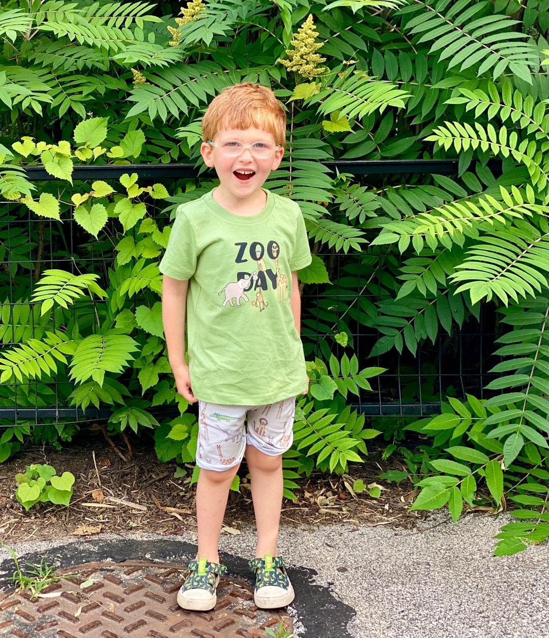 Kids Zoo Day Shirt. Toddler Summer Clothes, Zoo Visit Outfit. Gender ...