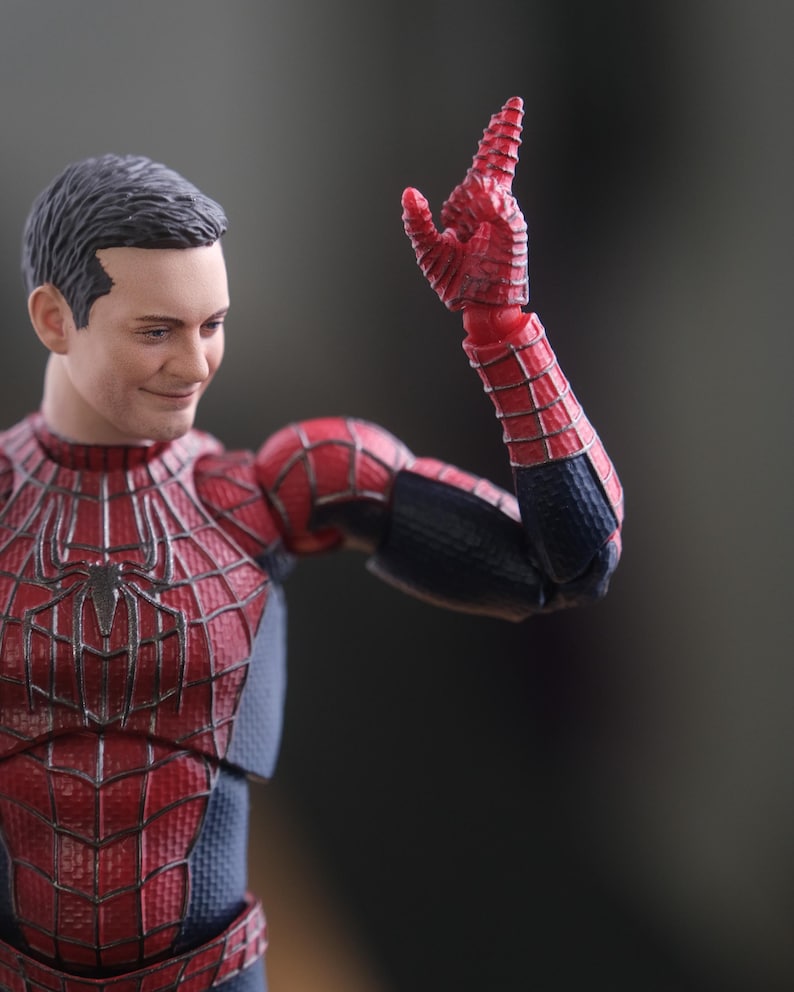 Wrist Replacement Peg Joints for MAFEX No. 241 Spider-man (tobey No Way ...
