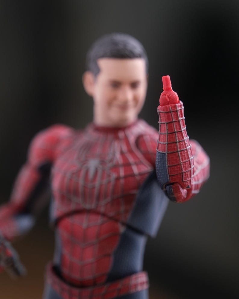 Wrist Replacement Peg Joints for MAFEX No. 241 Spider-man (tobey No Way ...