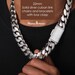 Solid Silver Cuban Link Chains and Bracelets With Box Clasp, 10-22mm ...