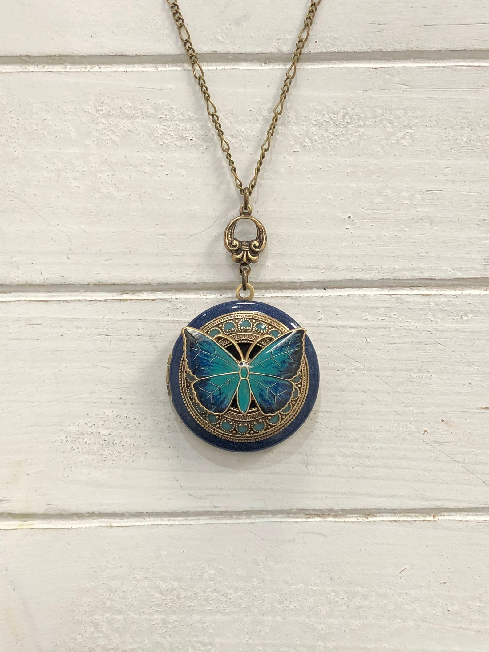 Victorian style Butterfly Locket Wedding | Etsy