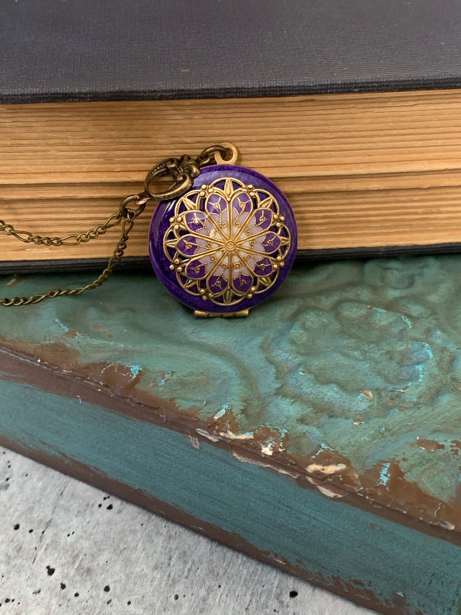 Teeny Tiny Vintage Style Locket Anniversary Bride Bridesmaid | Etsy